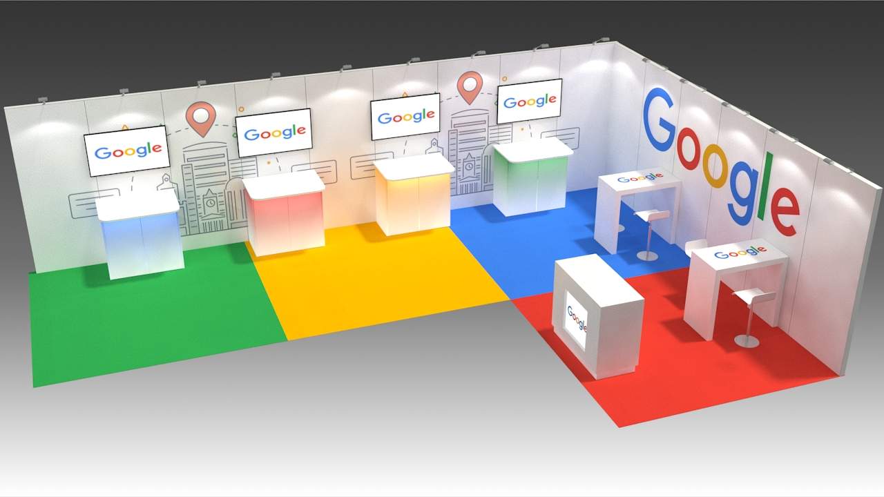 Google - Las Vegas Exhibit Rental